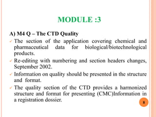 CTD AND ECTD IN QUALITY ASSURANCE BY INTHIYAZ RIPER | PPT