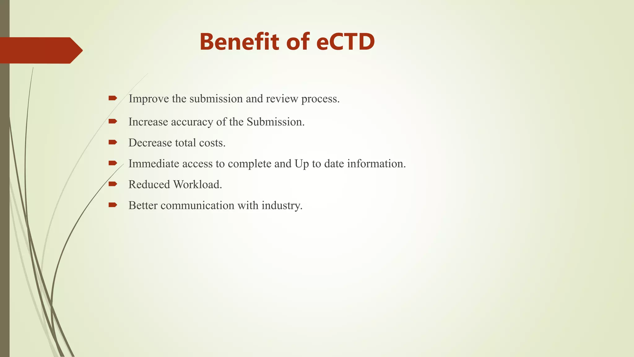 CTD and eCTD Format | PPTX