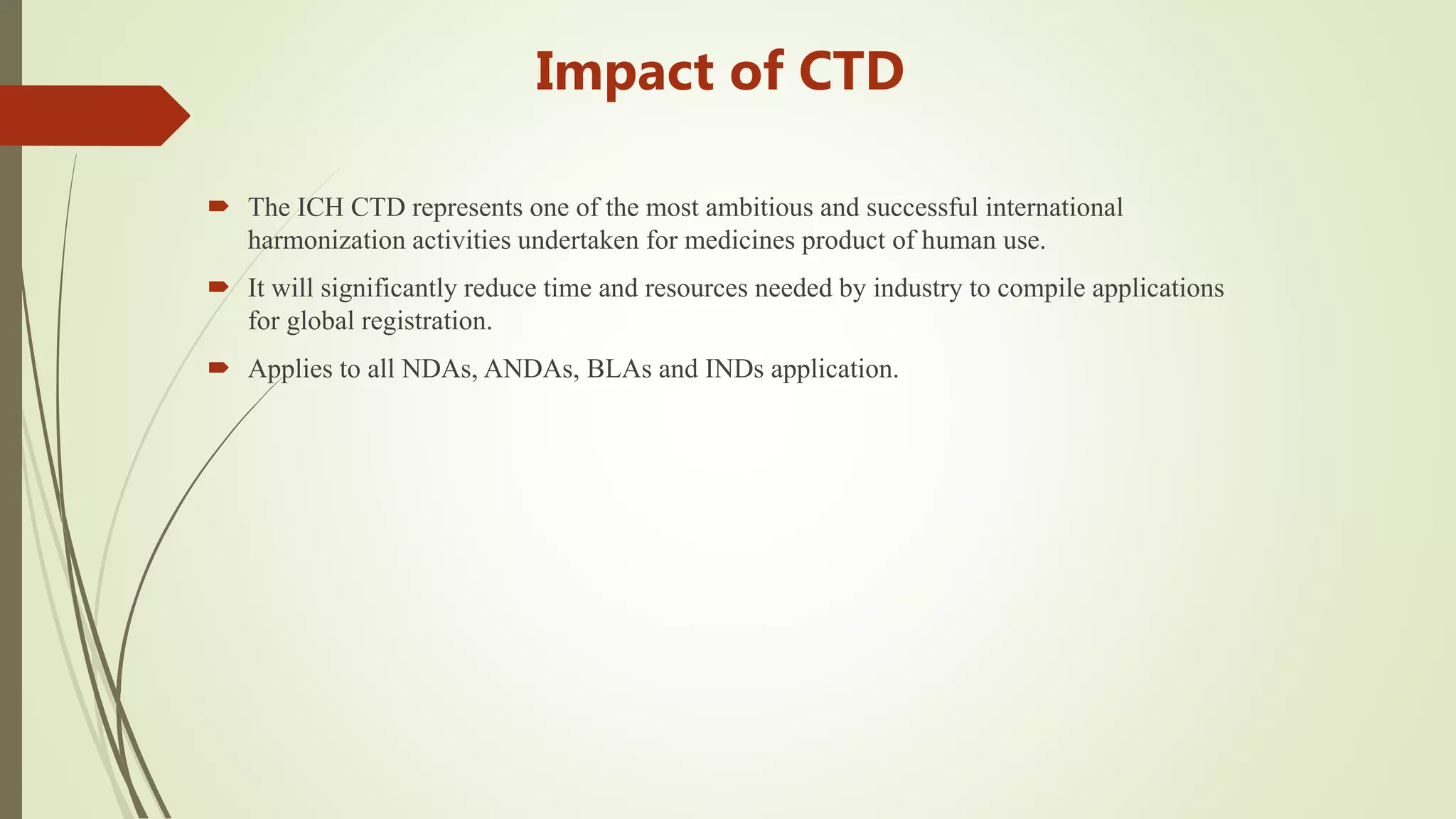 CTD and eCTD Format | PPTX