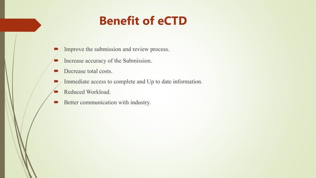 CTD and eCTD Format | PPTX | Pharmaceutical Industry | Industries