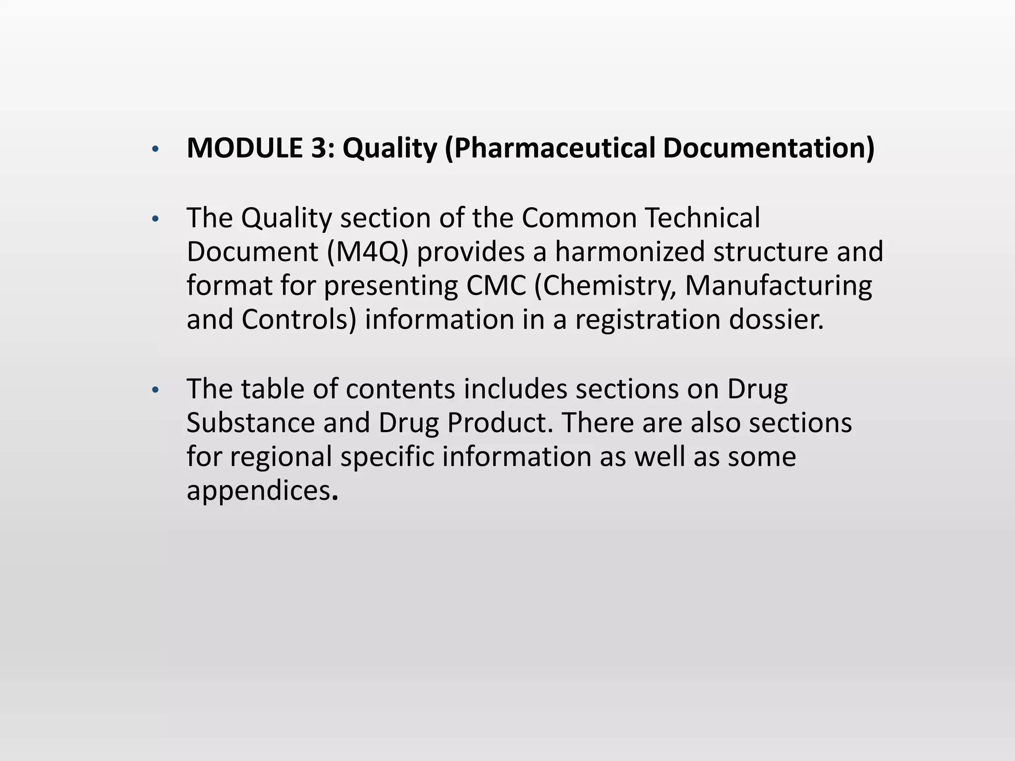 CTD (common technical document) | PPTX