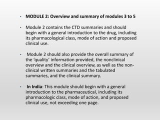 CTD (common technical document) | PPTX