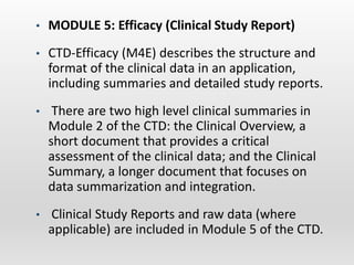 CTD (common technical document) | PPTX