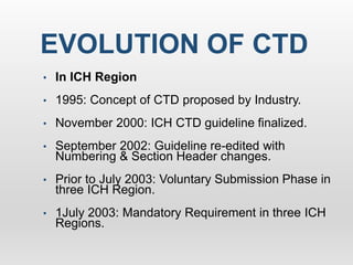 CTD (common technical document) | PPTX