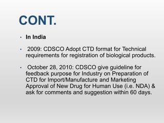 CTD (common technical document) | PPTX