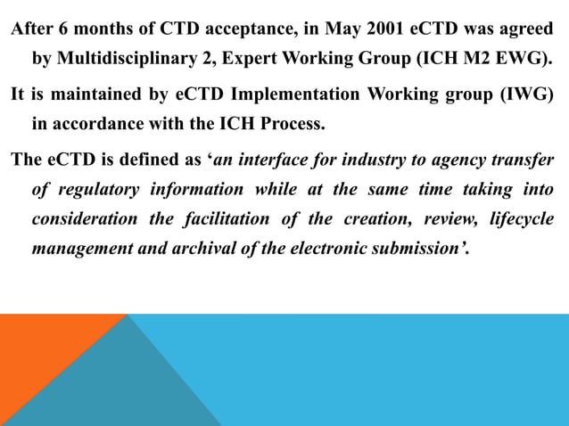 CTD & ECTD | PDF