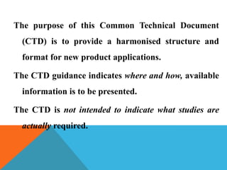 CTD & ECTD | PDF