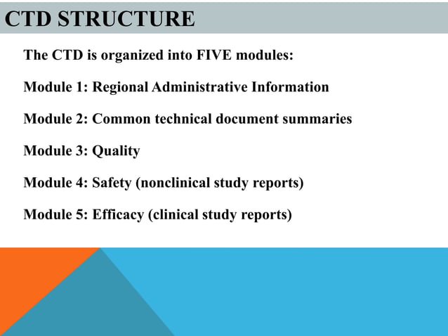 CTD & ECTD | PDF
