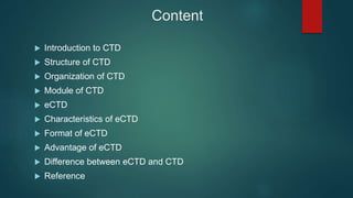 CTD and ECTD by Akshay Trivedi | PPTX