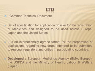CTD & E-CTD | PPTX
