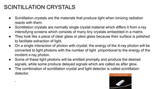 An overview of CT Detectors and Artefacts.pdf