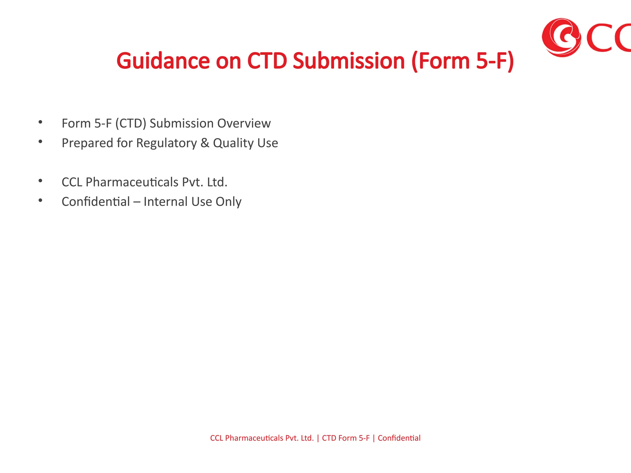 CTD_Form_5F_CCL_Executive_Final.pptx Drap ctd criteria | PPTX