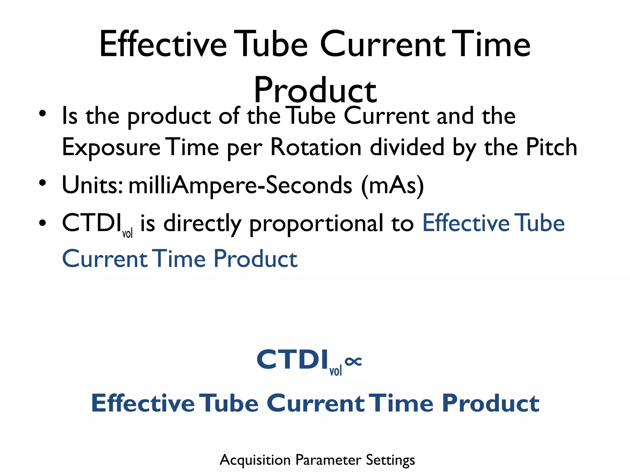 CTDI (Computed Tomography Dose Index | PPT