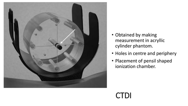 Computed Tomography Dose Index | PPTX