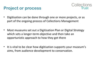 Introduction to Digitisation for Museums | PPT