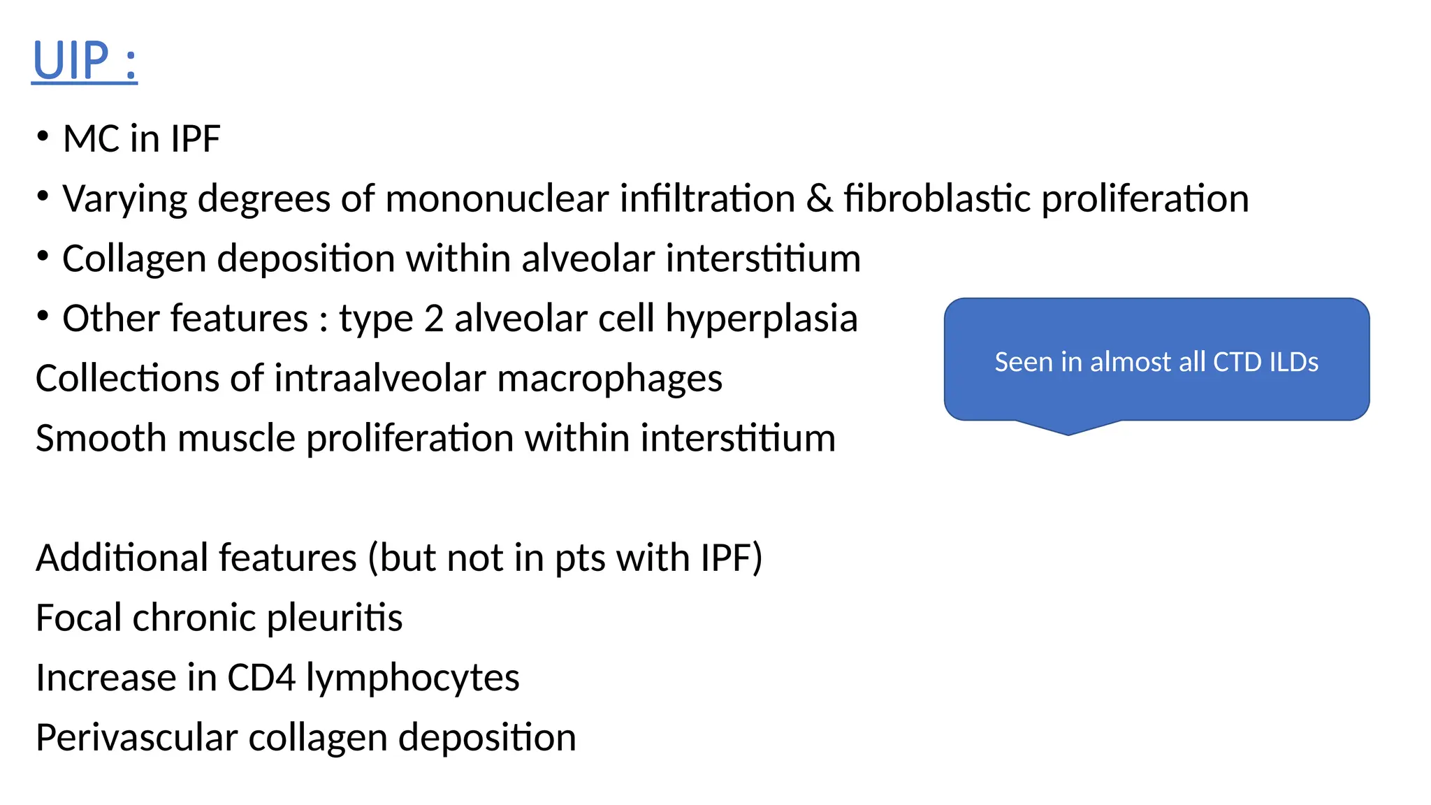 CTD ILD classification and type of CTD ILD | PPTX