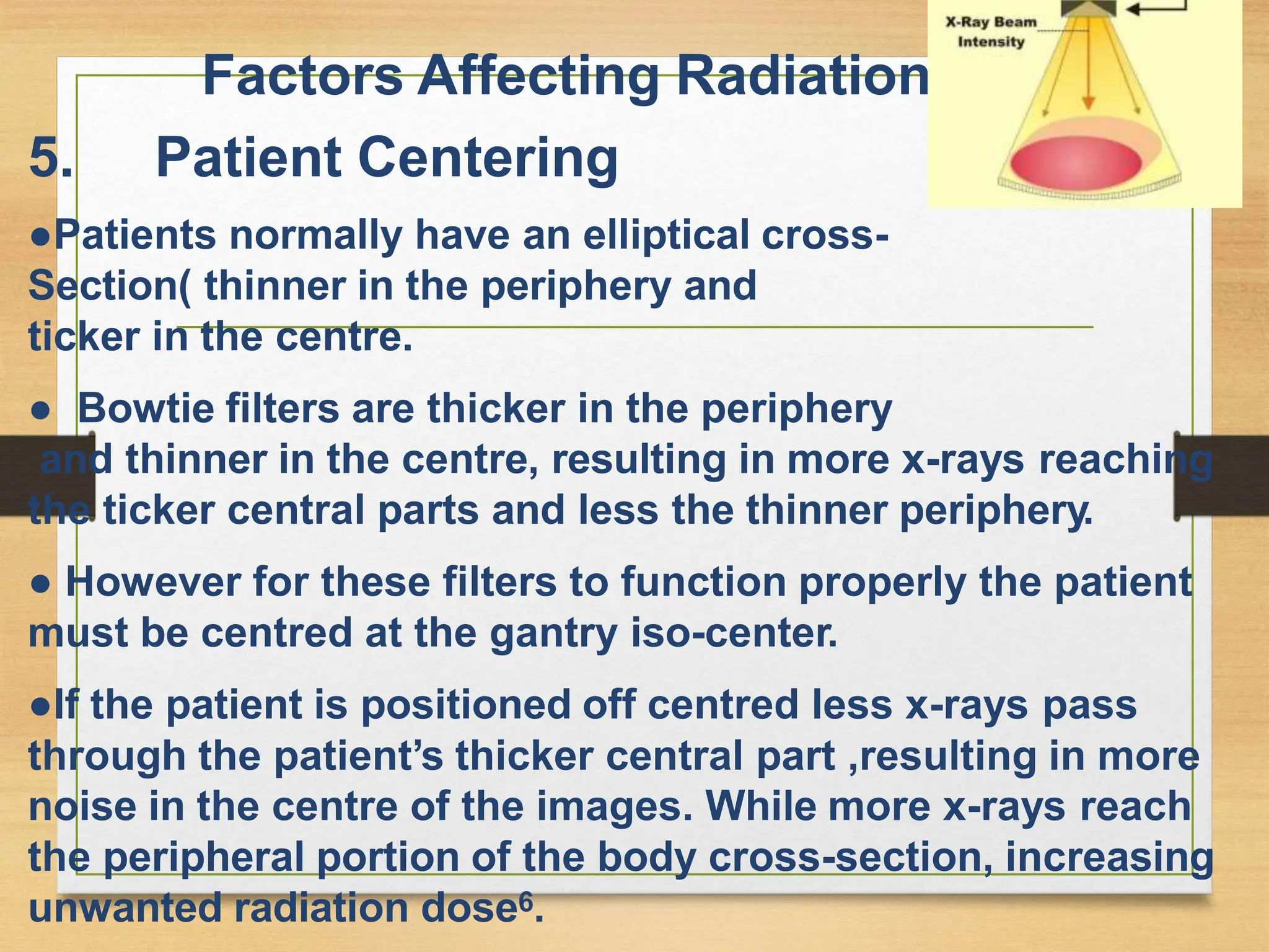 CT Dose Issues.pptx on the factors to be considered on radiation ...