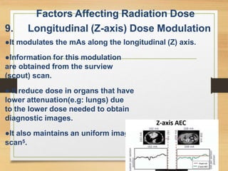 CT Dose Issues.pptx on the factors to be considered on radiation ...
