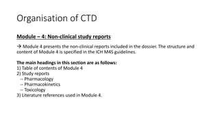 Common Technical Document (CTD) | PPTX