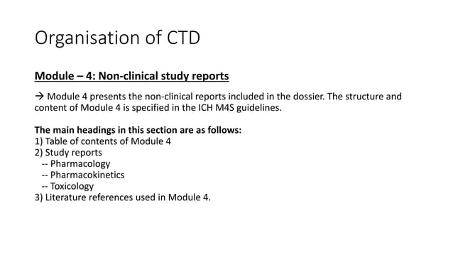 Common Technical Document (CTD) | PPTX