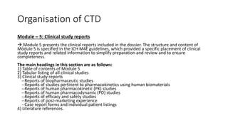 Common Technical Document (CTD) | PPTX