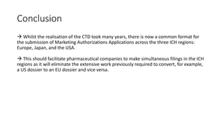 Common Technical Document (CTD) | PPTX