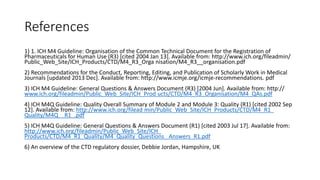 Common Technical Document (CTD) | PPTX
