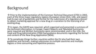 Common Technical Document (CTD) | PPTX