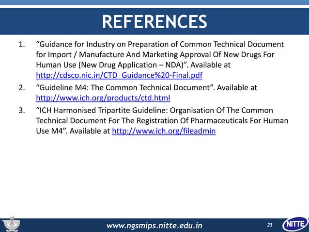 Common Technical Document (CTD) | PPTX | Pharmaceutical Industry ...