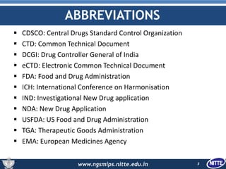 Common Technical Document (CTD) | PPTX