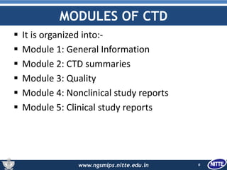 Common Technical Document (CTD) | PPTX