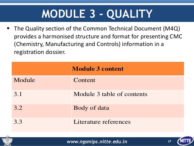 Common Technical Document (CTD)
