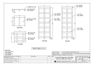Current Transformer Drawing and GTP for MSETCL | PDF
