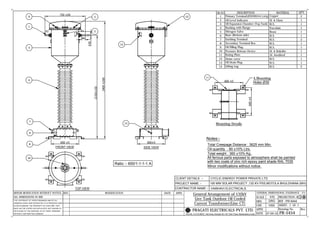 Current Transformer Drawing and GTP for MSETCL | PDF
