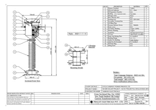 Current Transformer Drawing and GTP for MSETCL | PDF