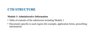 CTD structure | PPTX
