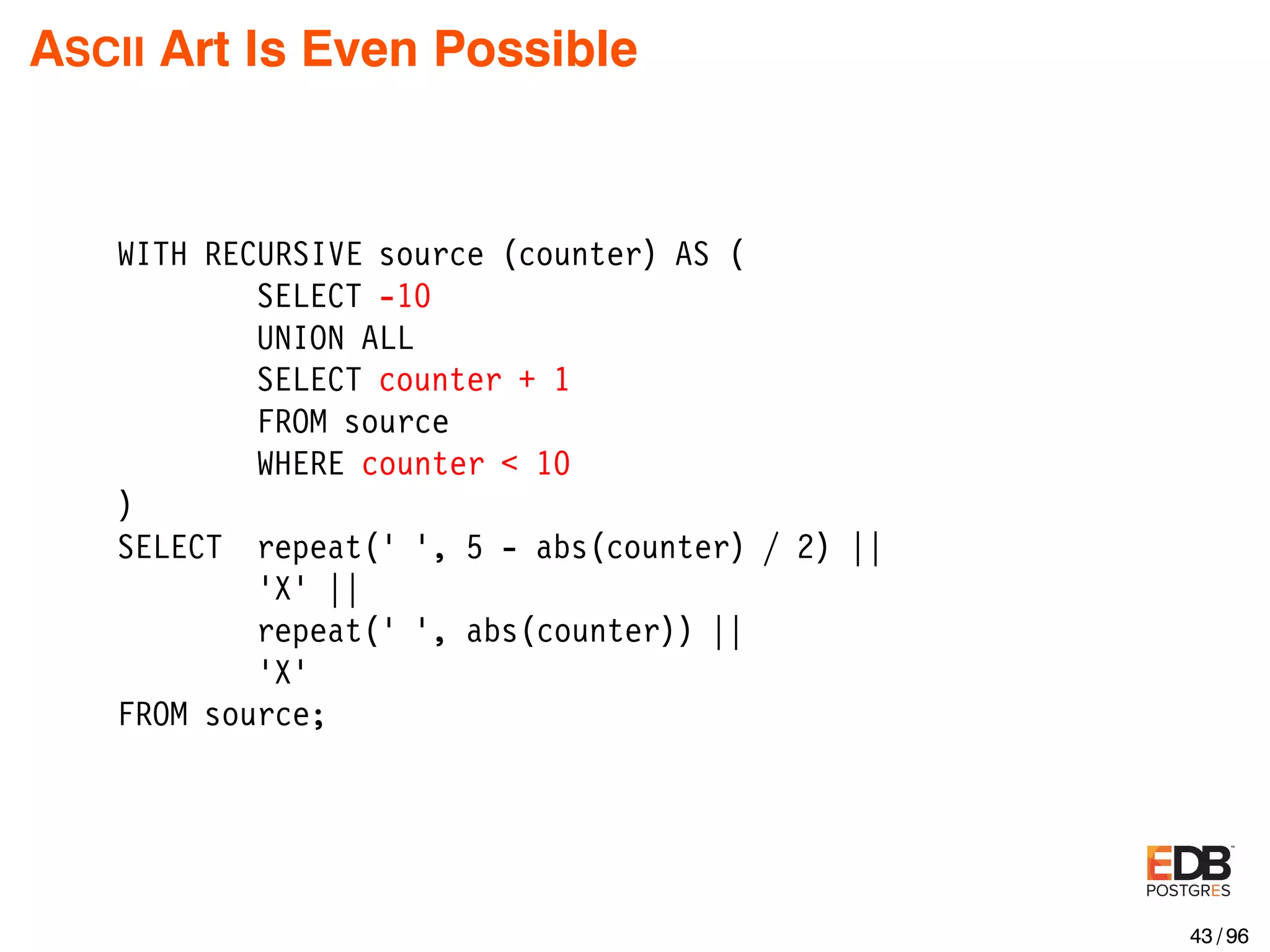[apj] Common Table Expressions Ctes In Sql Ppt