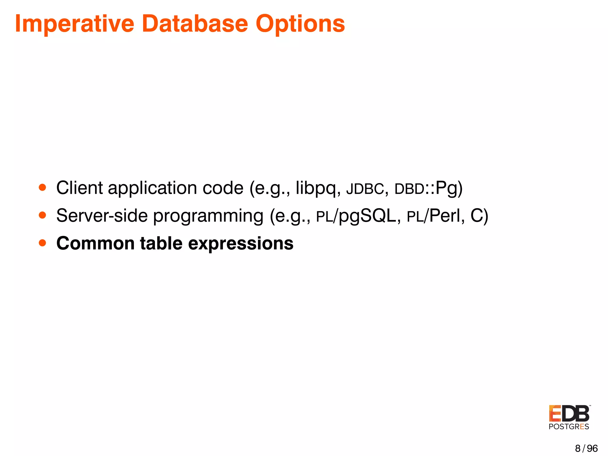 [apj] Common Table Expressions Ctes In Sql Ppt