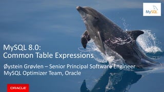 MySQL 8.0: Common Table Expressions | PDF