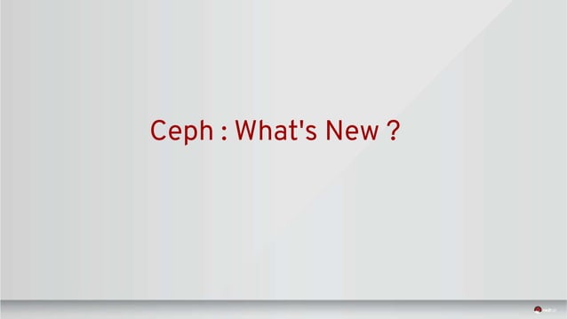 Ceph Introduction 2017 | PPTX