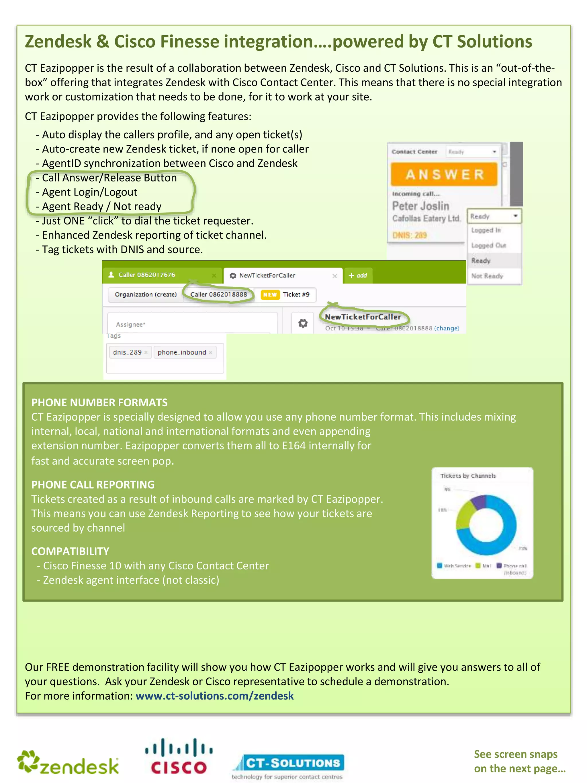 Finesse To Zendesk Connector | PPSX