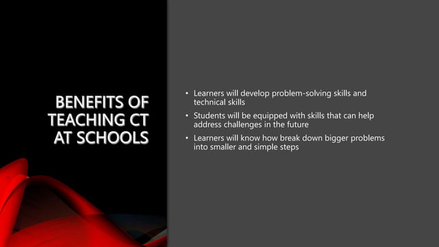 Computational Thinking Ebook Pptx Computing Technology And Computing