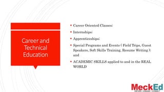 CAREER AND TECHNICAL EDUCATION (CTE) PROGRAMS | PPTX
