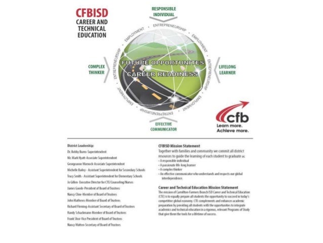 CTE Graduation Guide - CFBISD