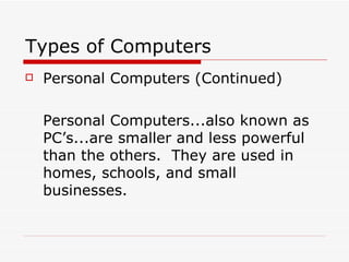 Cte I Computer Basics | PPT