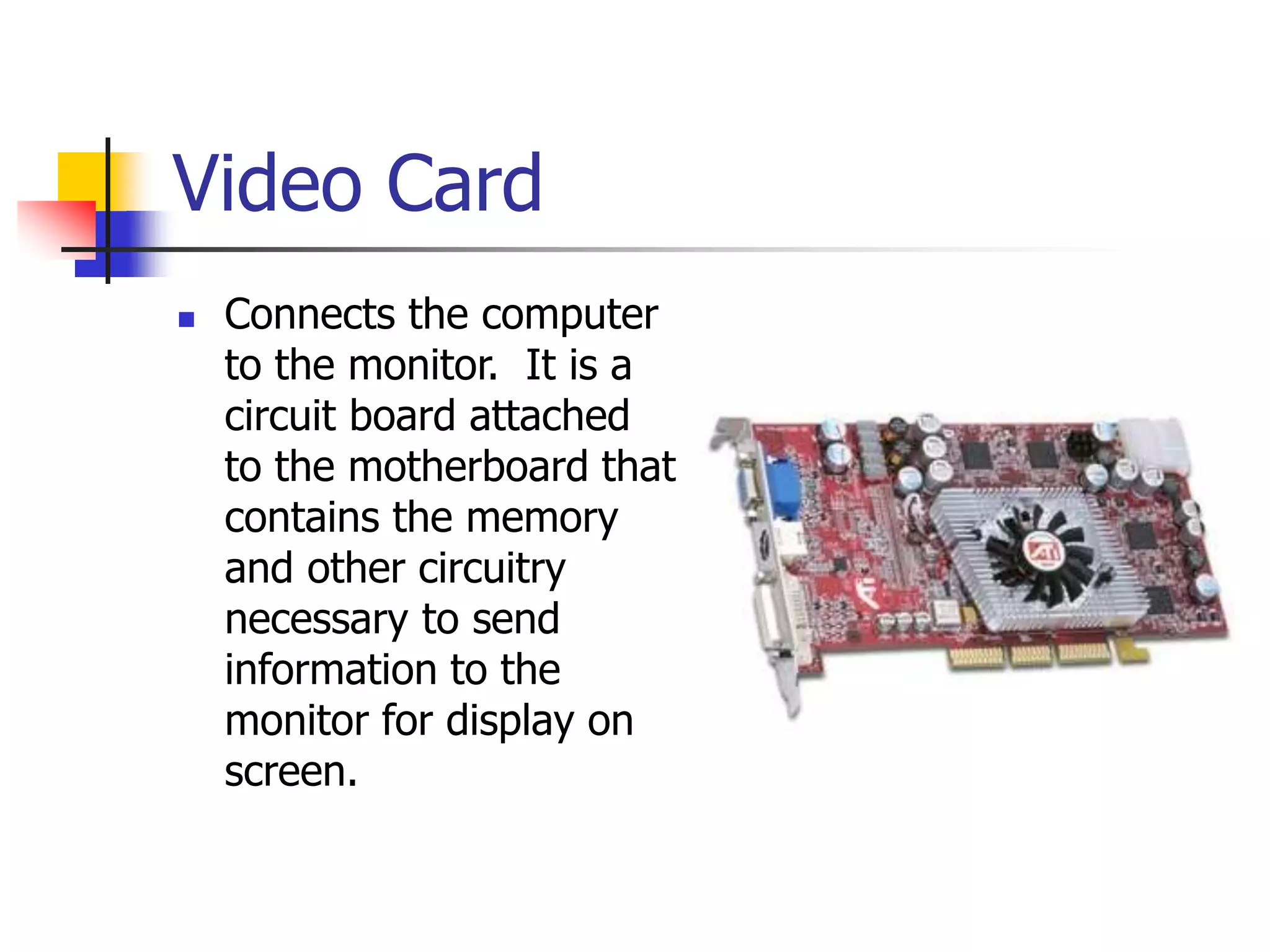 computer parts | PPT