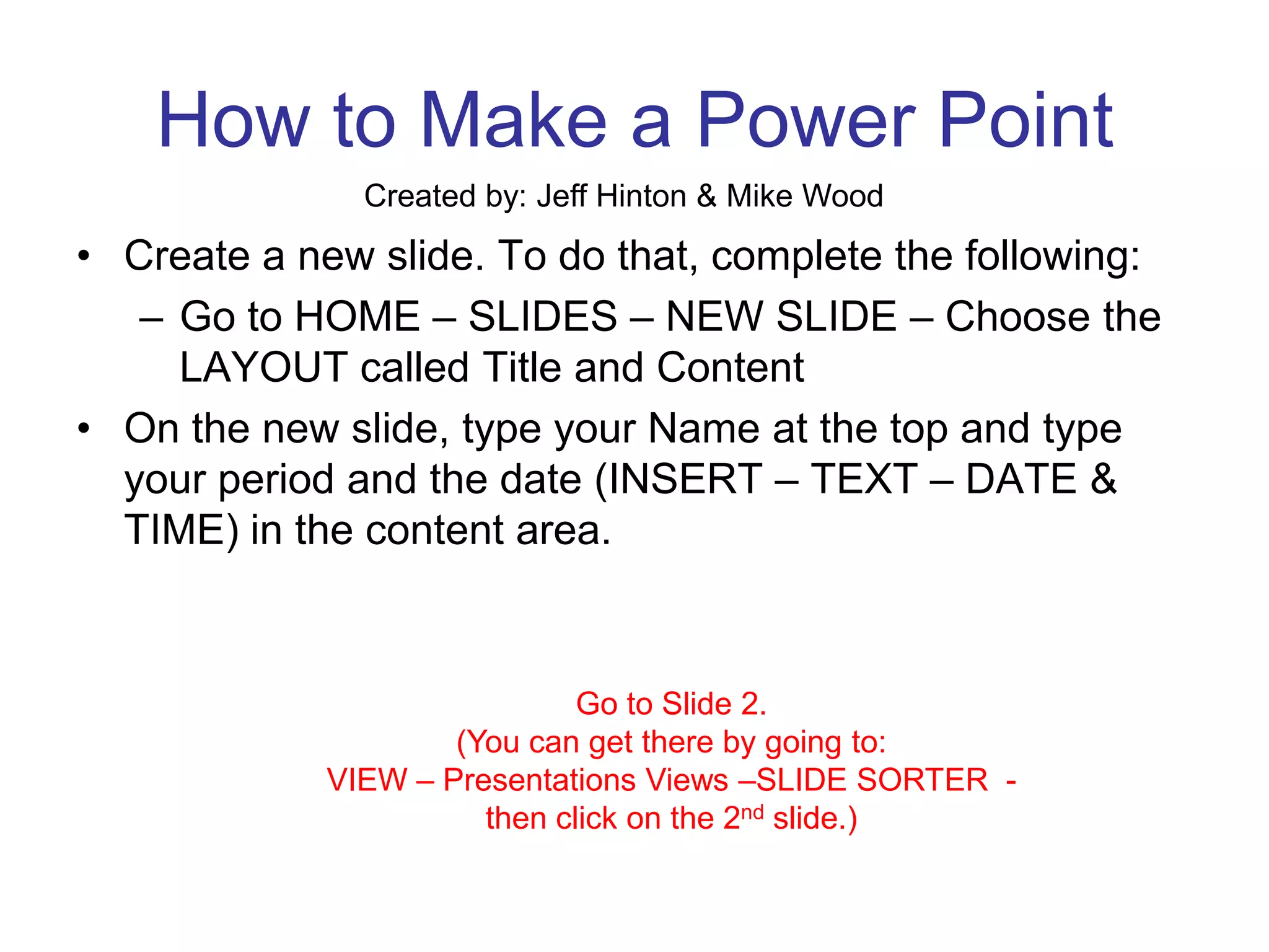Cte i power point 07 tutorial | PPT
