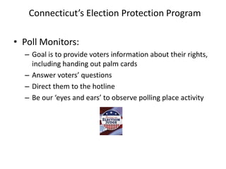Ct Election Protection Training | PPT