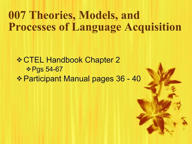 Ctel Mod1 Review June08 | PPT