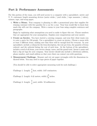 Cte math test | PDF